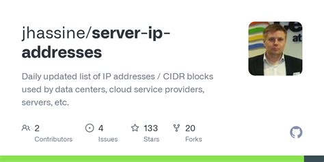 GitHub Jhassine Server Ip Addresses Daily Updated List Of IP Addresses CIDR Blocks Used By