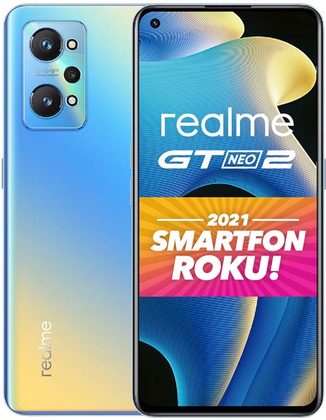 REALME GT Neo 2 8/128GB 5G 6.6" 120Hz Niebieski RMX3370 Smartfon ...