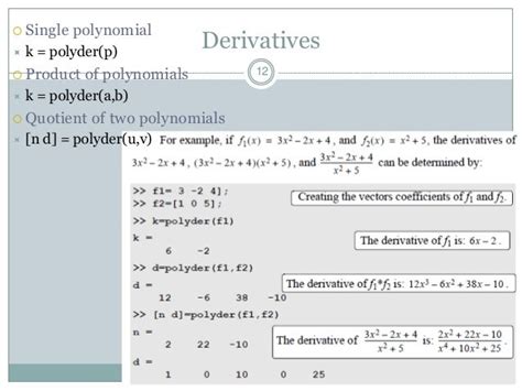 Polynomials And Curve Fitting In Matlab