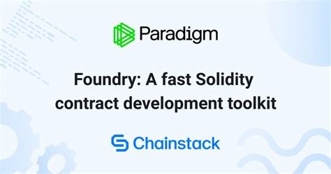 Foundry A Fast Solidity Smart Contract Development Toolkit