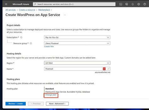 how to create a wordpress site with azure app service cloudspress