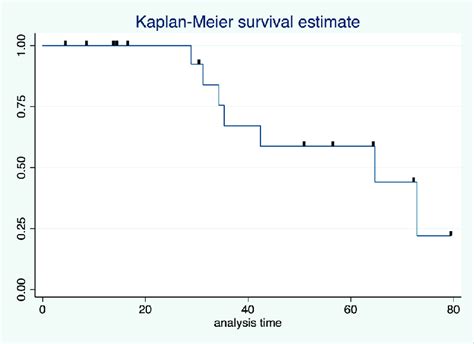Kaplan Meyer Recurrence Curve Estimate In Months Download Scientific