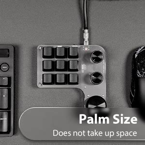 Amazon One Handed Mechanical Keypad Programmable Keys Knobs Dual Mode USB Bluetooth