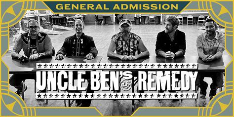 Uncle Bens Remedy W The Tradesmen Friday November 22 2024 800pm