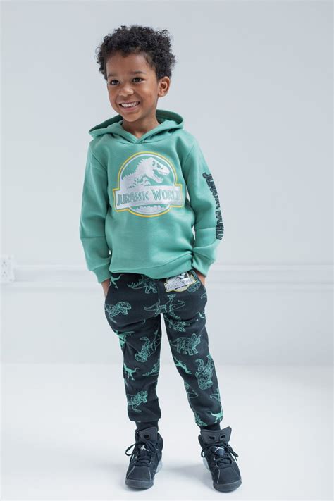 Jurassic World Jurassic World Dinosaur T Rex Fleece Pullover Hoodie And