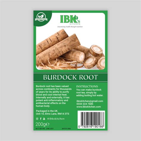 Burdock Root Ibk S Kitchen