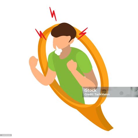 캐릭터 얼굴의 3d 등각 투영 평면 벡터 그림입니다 항목 5 개에 대한 스톡 벡터 아트 및 기타 이미지 개 대화 풍선 문자 기호 뒤 Istock