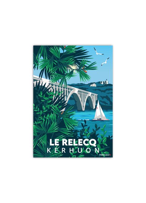 Carte Postale "Le Relecq-Kerhuon" Bretagne Brest Plougastel Pont ...