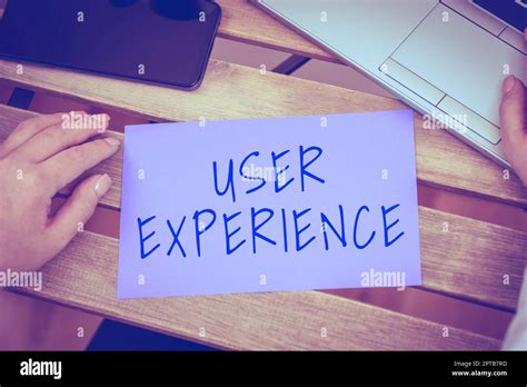Text Caption Presenting User Experience Business Concept How A Person