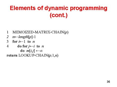 Dynamic Programming Lecture Dynamic Programming History
