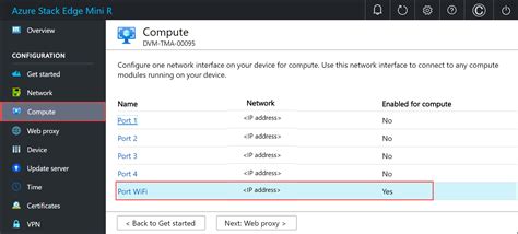 Tutorial To Configure Network Settings For Azure Stack Edge Mini R Device In Azure Portal