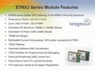 ETRX3 ZigBee Module ETRX3 PPT