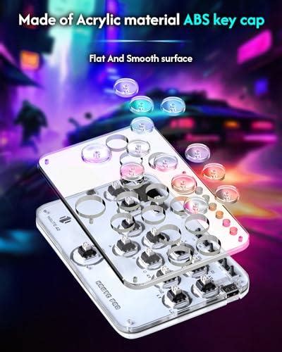 Sehawei Haute42 Arcade Stick 13keys All Button Gamerfinger With Custom Rgb Turbo Functions