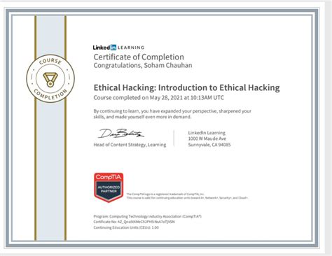 soham chauhan on linkedin ethicalhacking cybersecurity training