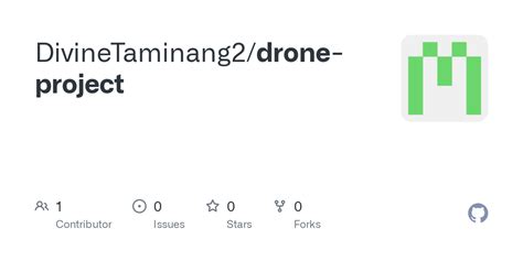 GitHub DivineTaminang Drone Project