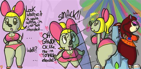 Rule 34 Animal Crossing Anthro Aroused Ass Bedroom Eyes Berri Berri