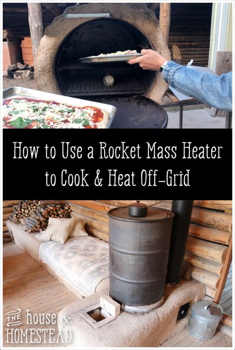 A Working Rocket Mass Heater Mass Rocket Under Floor Heater