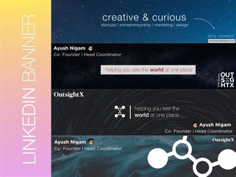 Make A Professionally And Visually Pleasing Linkedin Banner By Bhavikarungta Fiverr