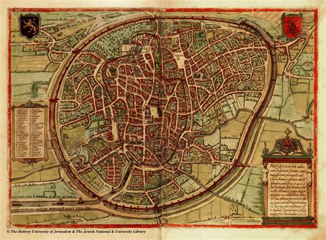 Amazing Maps Of Medieval Cities