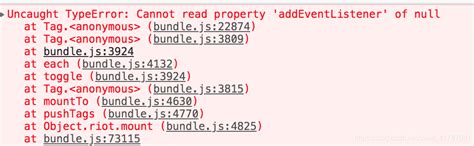 对象明明存在却提示cannot Read Property Addeventlistener Of Nullcannot Read