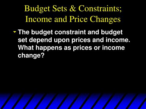 PPT Budget Constraints And Economic Choices In Two Commodity Scenarios PowerPoint Presentation