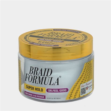 Braid Formula Super Hold 635oz By Ebin New York Hair Styling