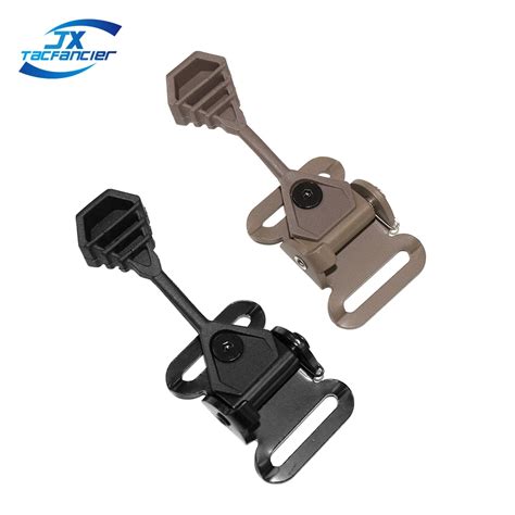 전술 스프링 장착 캠 버클 슬링 스터 Fc 스타일 고무 풀 탭 키트 25mm 웨빙 에어소프트 라이플 슬링 액세서리에 적합 Aliexpress