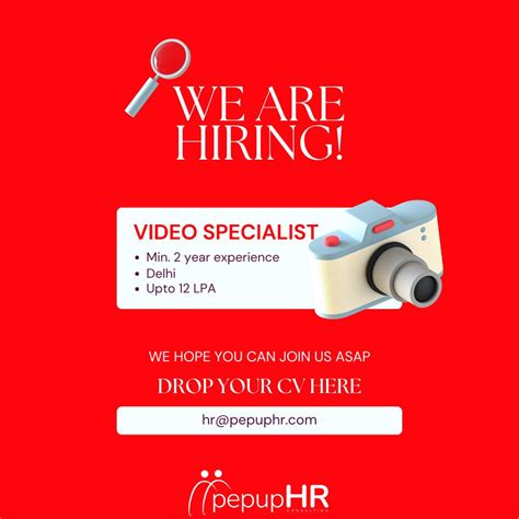Asmita On Linkedin Hiring Shortvideospecialist Creativewave Joinourteam