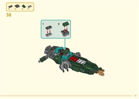 LEGO 80056 Nine Headed Beast Instructions Monkie Kid Season 5