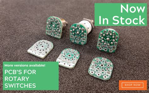New In Stock Switch To Pcbs For Your Rotary Switch