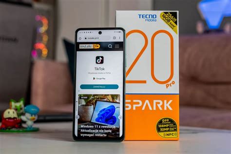 Recenzja TECNO Spark 20 Pro. Ten smartfon pozytywnie zaskakuje