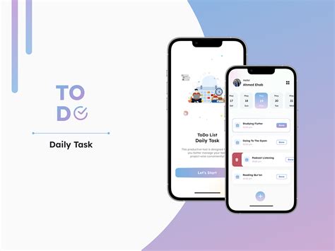 Todo List Daily Task Behance