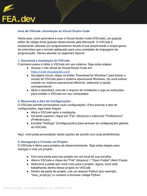 vs code pdf python linguagem de programação microsoft windows