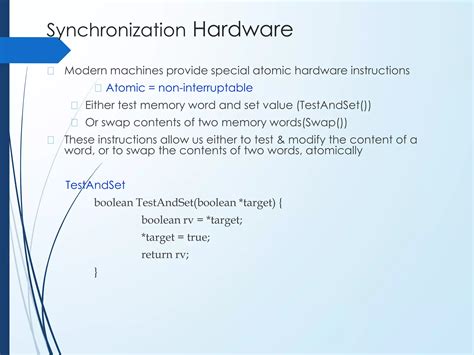 Lecture Process Synchronization Pptx