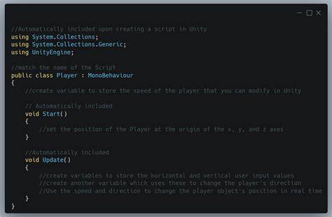 The Importance Of Pseudocode For Unity Game Development By Aaron