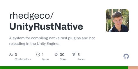 github rhedgeco unityrustnative a system for compiling native rust