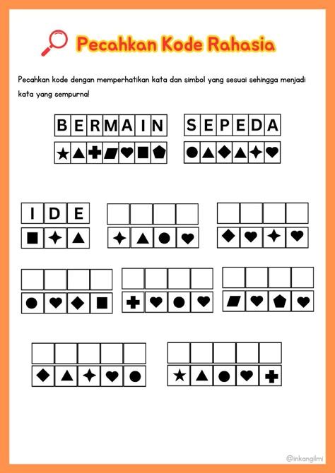 35 Ide Coding Matematika Prasekolah Lembar Kerja Lembar Kerja