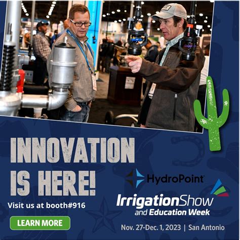 Hydropoint Data Systems On Linkedin Irrigationshow Hydropoint