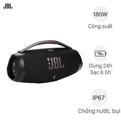 JBL Boombox 3 Loa di động giá tốt góp 0 chất âm bùng nổ