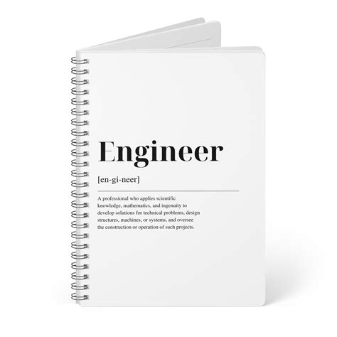 Notebooks For Engineers Wire Bound Notepads Sketchbooks Ts For