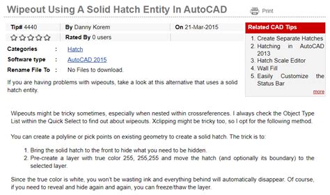 Xclip And Wipeout Autodesk Community