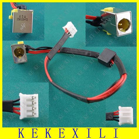 Conector Dc Com Cabo Conector De Energia Dc Com Soquete Porta De Energia