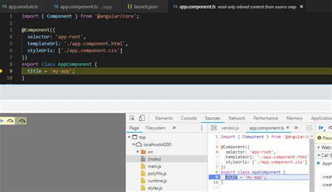 Chrome Debugger Doesnt Hit Typescript In Angular Project · Issue 63417 · Microsoftvscode · Github