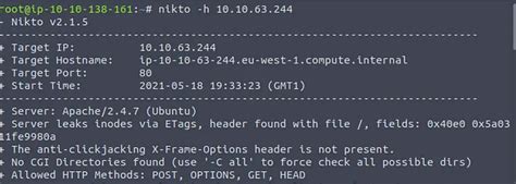 Tryhackme Web Enumeration Write Up Arth0s Blog