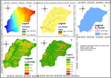 A R Factor B Ls Factor C K Factor D C Factor E P Factor Download Scientific Diagram