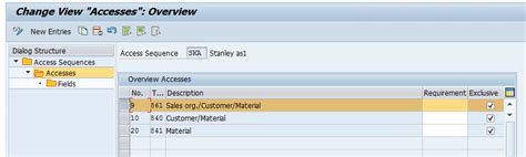 Solved Access Sequence V07 Field Not Returning Custome Sap