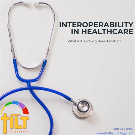 The Power Of Interoperability In Healthcare Tilt Technology Inc