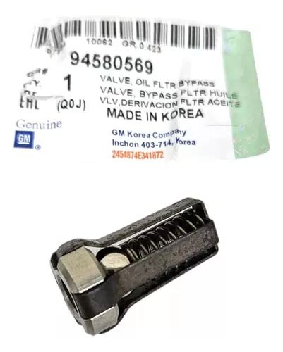 Valvula Check Bypass Retenedora Aceite Aveo Optra Original Mercadolibre