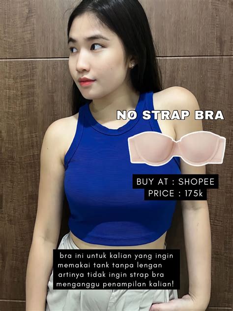 JENIS BRA AGAR BOOBS MAKIN SEXY SAAT MEMAKAI TANK🥵 | Gallery posted by ...
