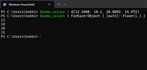 PowerShell How To Round Numbers Up Or Down Collecting Wisdom